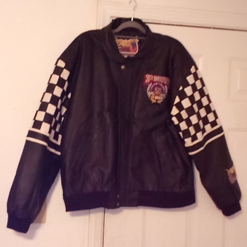 "Nascar ". Jeff Hamilton 50th Anniversary Nascar Leat… - Gem